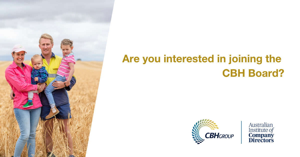 Are you interested in joining the CBH board | CBH Group
